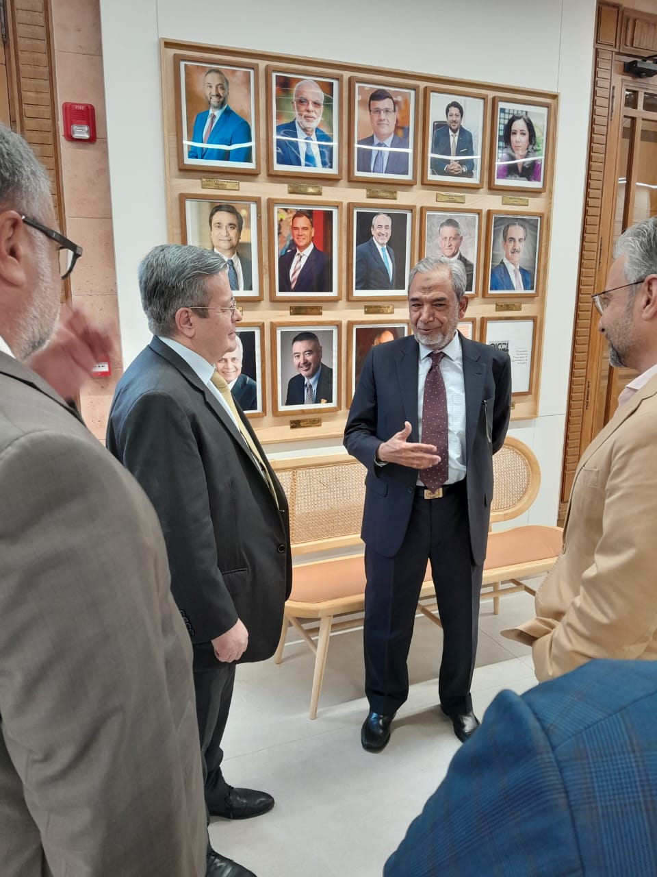 French Ambassador, His Excellency Mr. Nicolas Galey, along with senior ...