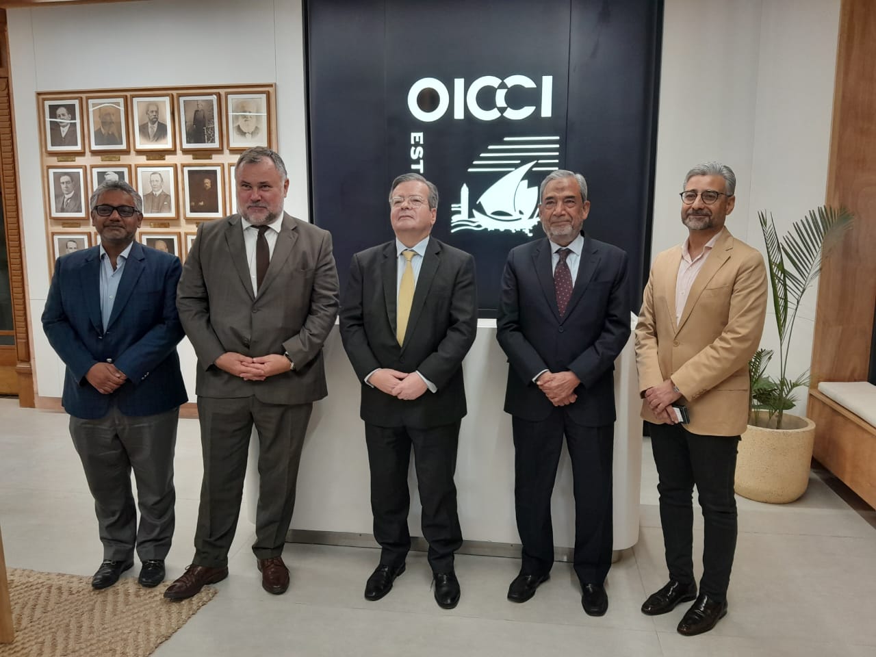 French Ambassador, His Excellency Mr. Nicolas Galey, along with senior ...