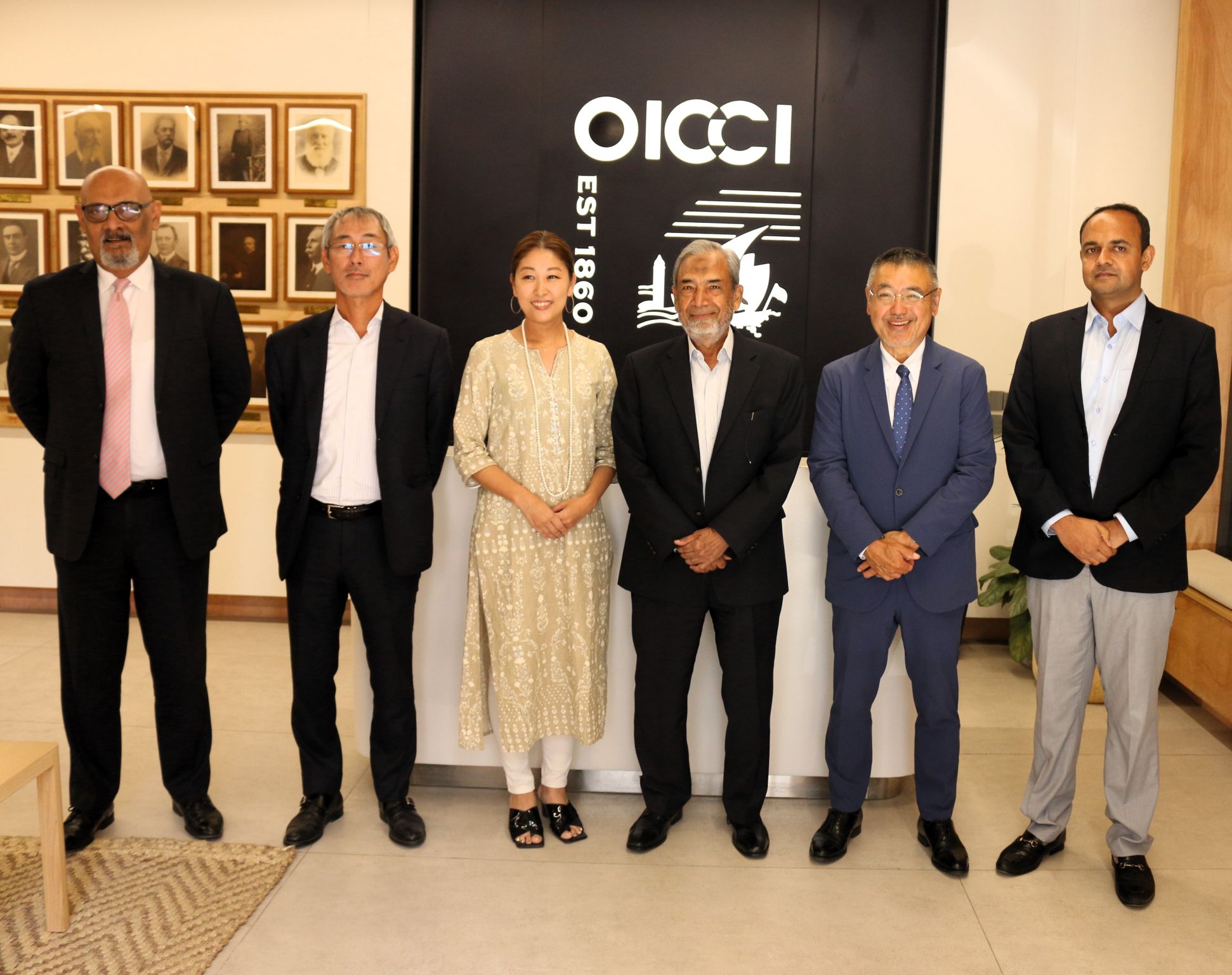 Japanese Delegation Led by Kimihide Ando visits the OICCI - OICCI